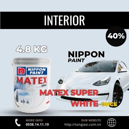 SƠN NIPPON MATEX SUPER WHITE - Welcome to https://songiasi.com.vn